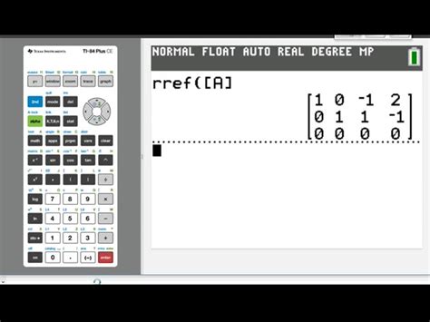 solved 3 points find the row echelon form and the reduced row echelon