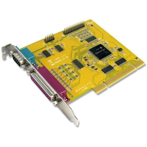 Sunix 2 Ports Rs 232 And 2 Ports Parallel Pci Board Geewiz