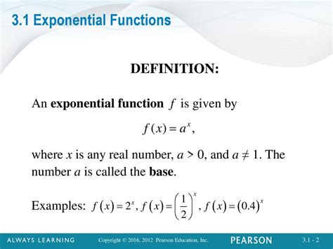 Exponential Functions - ppt download