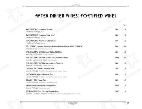 Menu At Musso And Frank Grill Pub And Bar West Hollywood