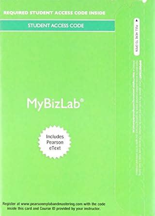 2014 Mylab Intro To Business With Pearson Etext Access Card For Business A Practical