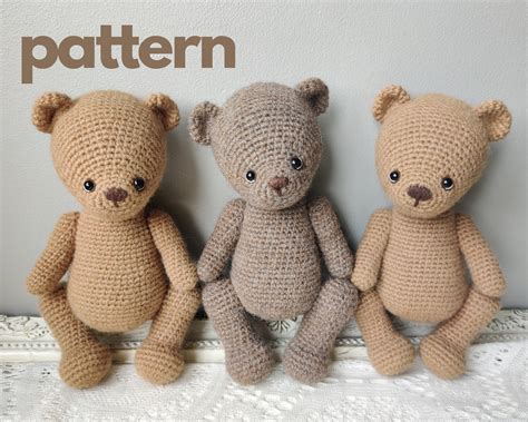 Free Amigurumi Teddy Bear Crochet Patterns At Jessica Fly Blog