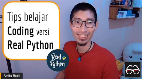Live Stream Tips Belajar Programming Versi The Real Python Tips Belajar Coding YouTube