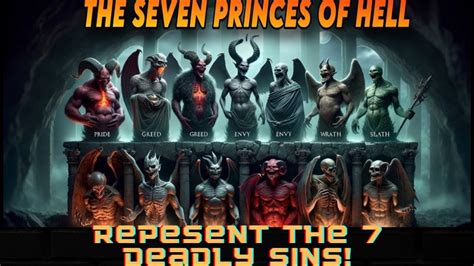 The 7 Princes Of Hell Represent The 7 Deadly Sins Youtube