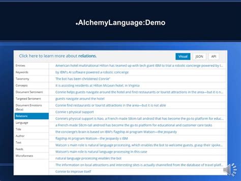 IBM Cognitive Service Introduction PPT IBM Cognitive Service Introduction PPT