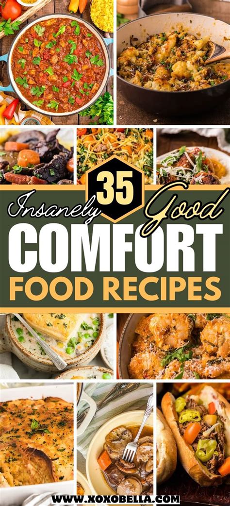 44 Insanely Delicious Weekend Comfort Food Recipes Comfort Food Recipes Dinners Recipes