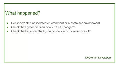 Docker For Developers Pdf