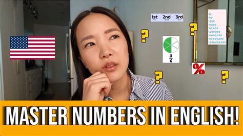 Slow English Master Reading Ordinal Numbers Fractions Decimals Years Large Numbers Youtube