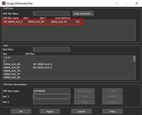 How To Define Differential Pairs During The Pcb Layout Ema Design