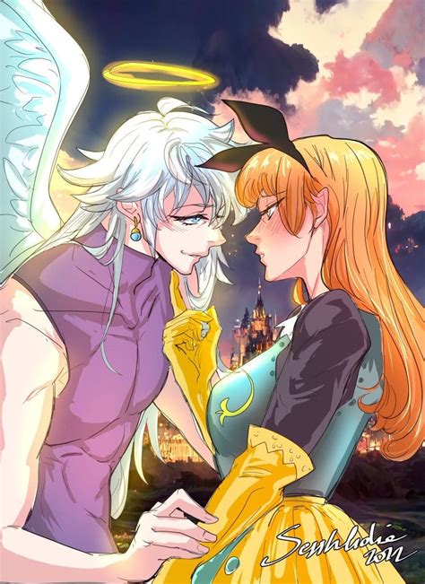 Tristan Y Su Enamorada Seven Deadly Sins Anime Anime Chibi Seven Deady Sins