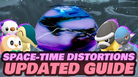 How You Get Space Time Distortions To Spawn In Pokemon Legends Arceus