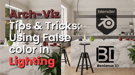 Using False Color In Archviz Blender BlenderNation