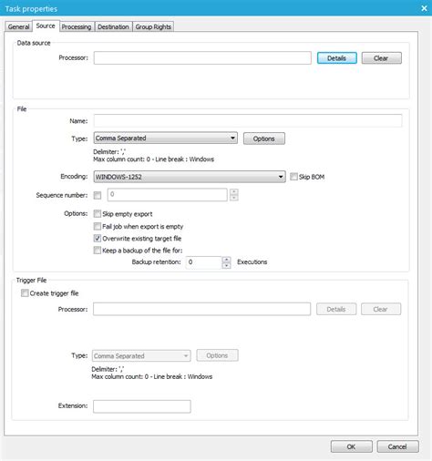 campaign data export task