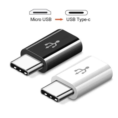 Jual Konektor Micro Usb Ke Tipe C Dan Type C Ke Micro Converter Connector Micro To Type C Dan