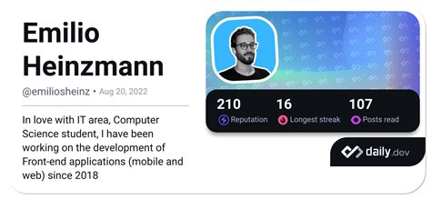 Emilio Heinzmann Emiliosheinz Dailydev
