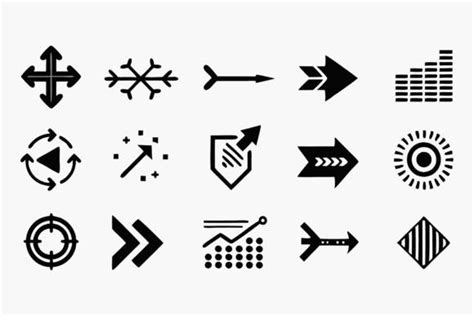 Arrow Icon Direction Symbol Vector Set Graphic By Shahtech50 · Creative Fabrica