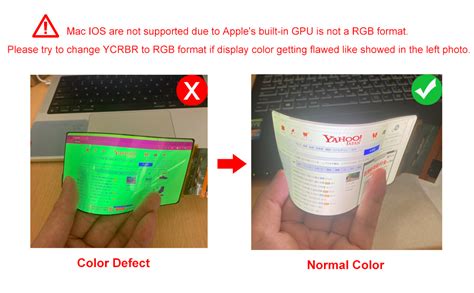 Wisecoco 6 Inch 2k 1440 2880 Flexible Oled Screen Display Soft Curved Bendable