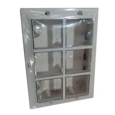 Saif Chrome Modular Switch Board Box Module Size 12 Module Modular Switch Box At Rs 75 Piece