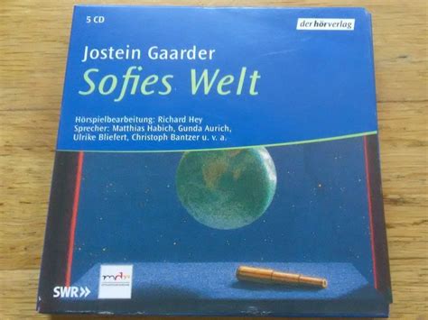 Sofies Welt (Jostein Gaarder) HörspielCD (Gebraucht) in st.gallen für CHF 7.65 – mit Lieferung ...