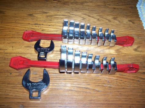 Craftsman 3 8 Drive Sae And Metric Crows Foot Socket Sets Antique Price Guide Details Page
