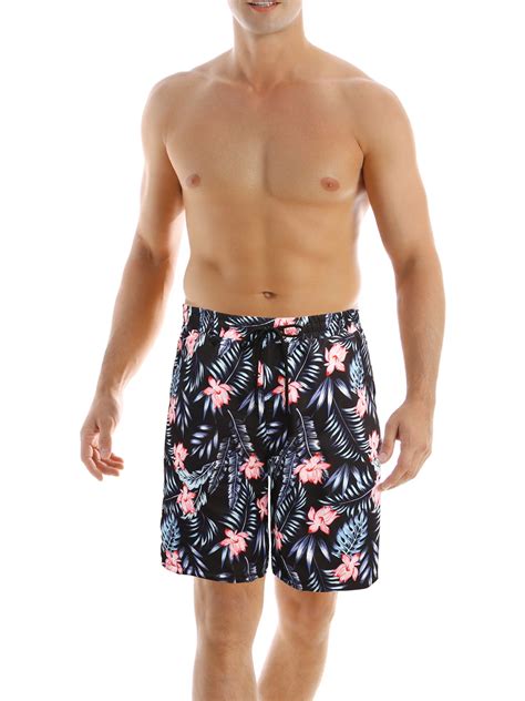 Zaxarra Mens Swim Trunks Hawaiian Bathing Suit Father Son Matching