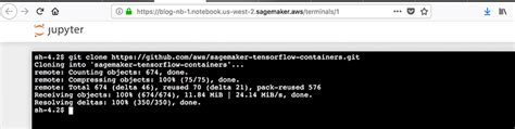 Transfer Learning For Custom Labels Using A Tensorflow Container And