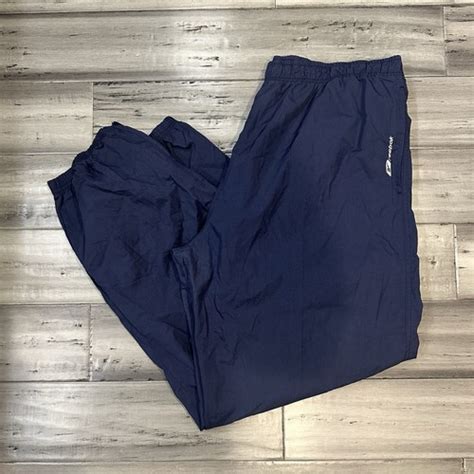 Vintage Reebok Mens Navy Windbreaker Parachute Track Pants Size Xxl Ebay