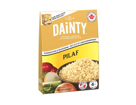 Dainty Cooked Rice And Seasoning Pilaf Walmartca