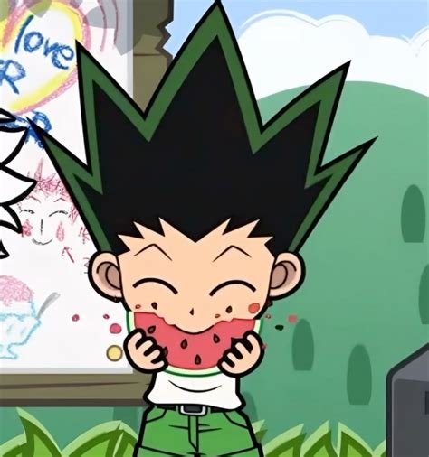 Gon Eating Watermelon Matching Pfp In 2024 Old Anime Wallpaper