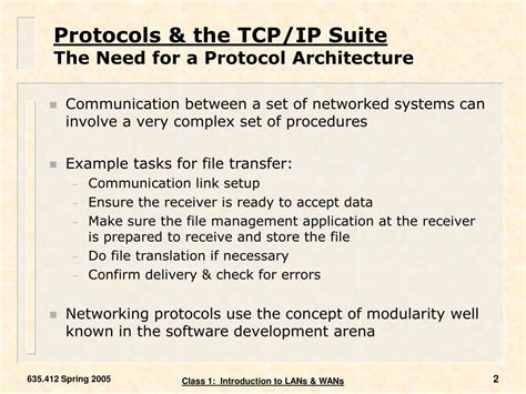 PPT Chapter Protocols The TCP IP Suite PowerPoint Presentation ID