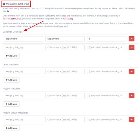 Can I Include Customer Metafields In My Shopify Order Export