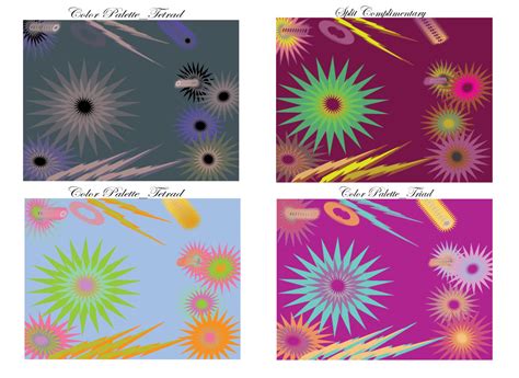 Color Theory Palettes Behance