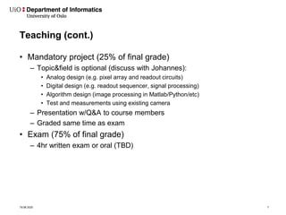 CMOS Image Sensor Design Course Information Slides Pdf