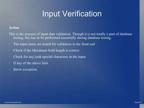 Basic Database Testing Ppt Databases Computer Software And Applications