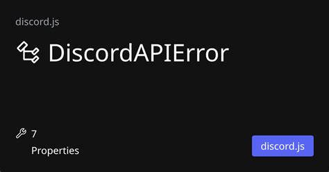 Discordapierror Discordjs 14173 Discordjs