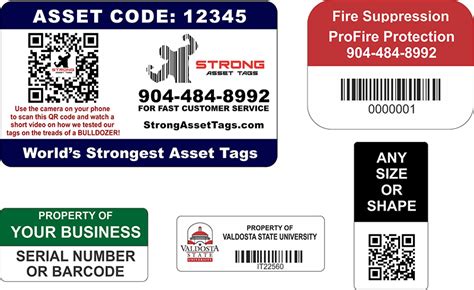 Asset Tags Custom Asset Tags It Equipment Asset Tags And Labels Property Of Stickers