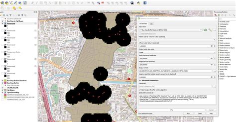 Qgis 316 Rasterize Vector To Raster Parameters Geographic