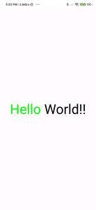 Android Single TextView With Multiple Colored Text GeeksforGeeks