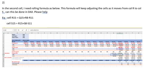 dax calculation for rolling data microsoft fabric community