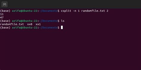 How To Use The Csplit Command To Split Files On Linux