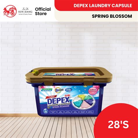 Depex Laundry Liquid Capsule 6 In 1 Shopee Malaysia