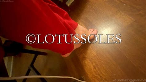 Red Sweatpants Soles Arch Lotus Soles Clips4sale