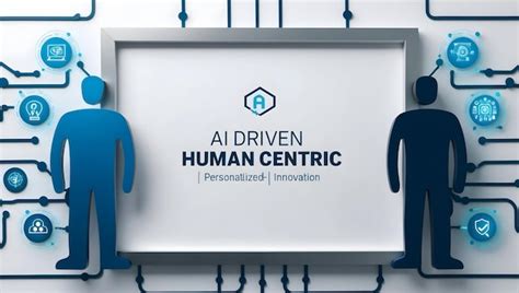 3d Ai Driven Human Centric Frame Concept As A Border Frame With Human