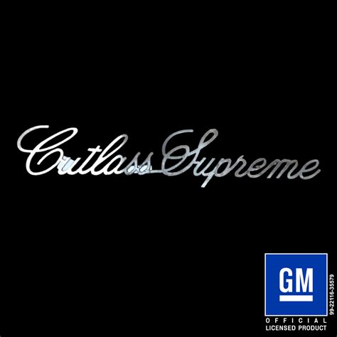 Cutlass Supreme 73 74 Script Speedcult Officially Licensed