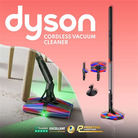 New Dyson Pencilvac Fluffycones Cordless Vacuum Cleaner Pristine