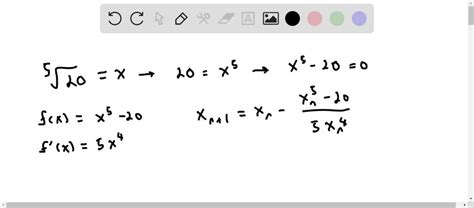 SOLVED Use Newton S Method To Find The Square Root