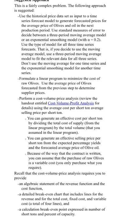 Solved Explain Linear Programming Objectives And