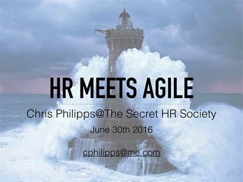 Hr Meets Agile Ppt