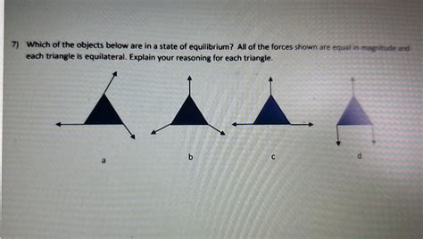 Solved Which Of The Objects Below Are In A State Of