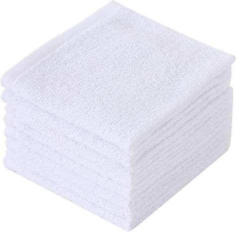 Clwellge Cotton Dish Cloths With Absorbent 10x11 Inches For Washing